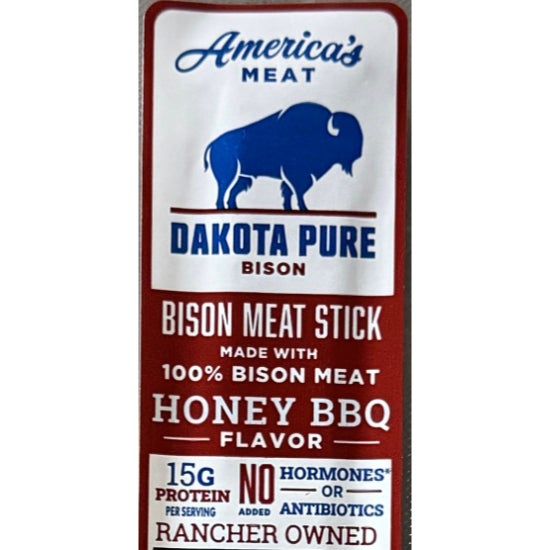 Bison Honey BBQ Meat Stick | Dakota Meat Company | Meat Market & Cafe ...